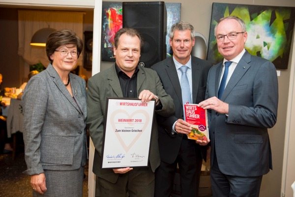 Wirtshausführer Weinwirt 2018 Oberösterreich_Hans Mair_Zum kleinen ...