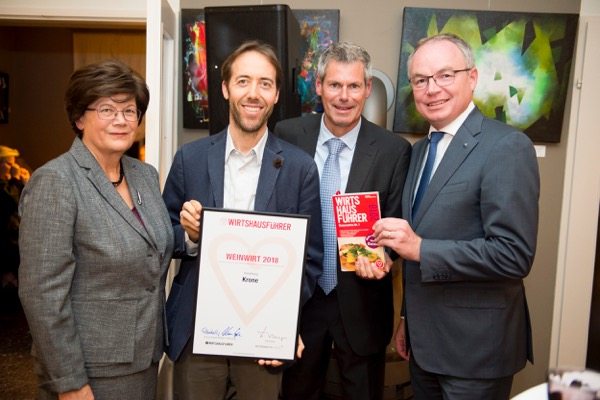 Wirtshausführer Weinwirt 2018 Vorarlberg_Dietmar Nussbaumer_Krone ...